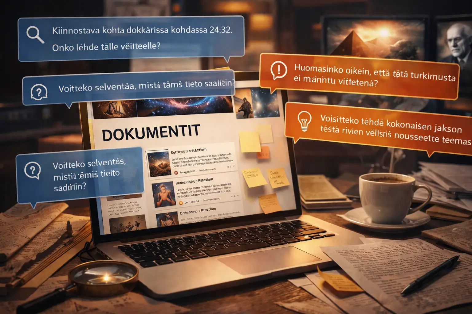 Ajankohtaiset dokumentit ja keskustelut - Dokkarit.fi